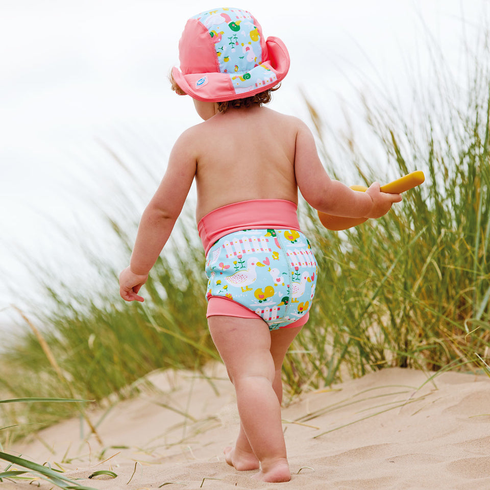 Happy Nappy™ Little Ducks| Baby & Toddler Reusable Neoprene Swim Nappy ...